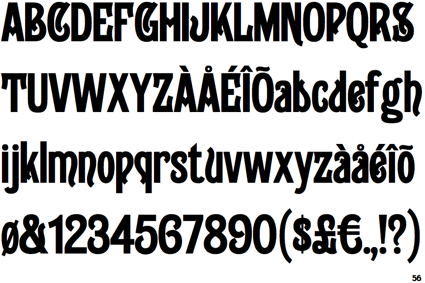 Identifont - Gildabeth Extra Bold