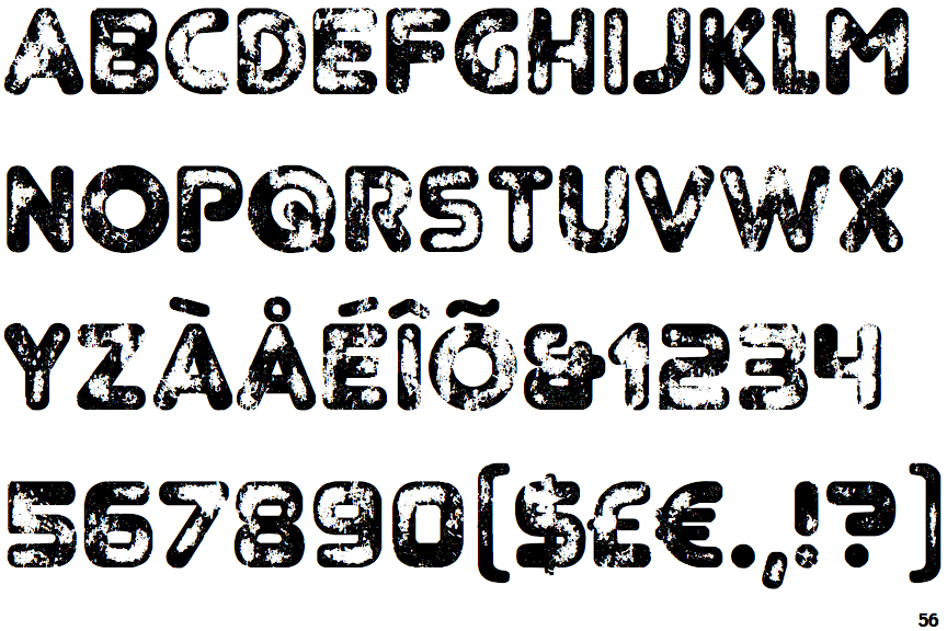 Identifont - Junegull Beach