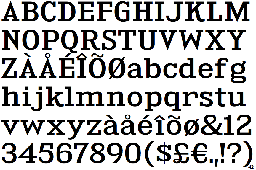 Identifont - Kingsbridge Expanded