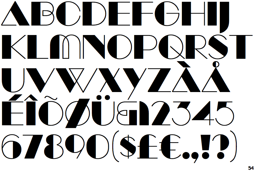 Identifont - Manbow Solid