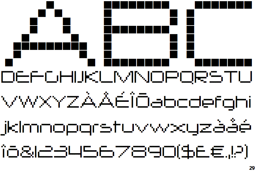 Identifont - Nerdropol Grid