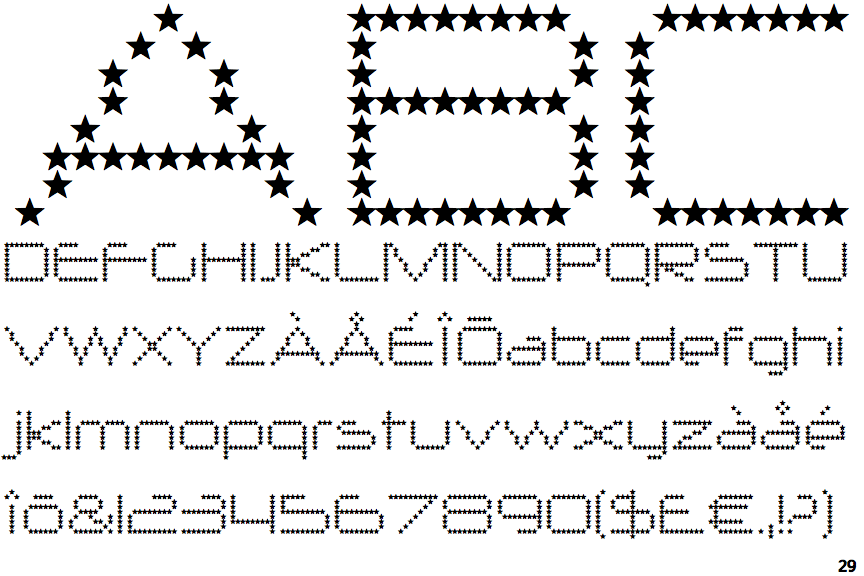Identifont - Nerdropol Star