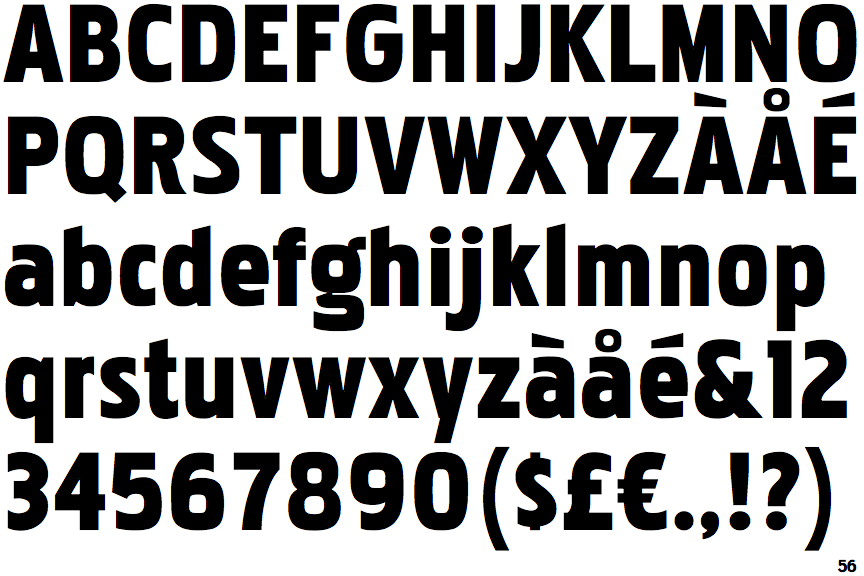 Identifont - Pakenham Black