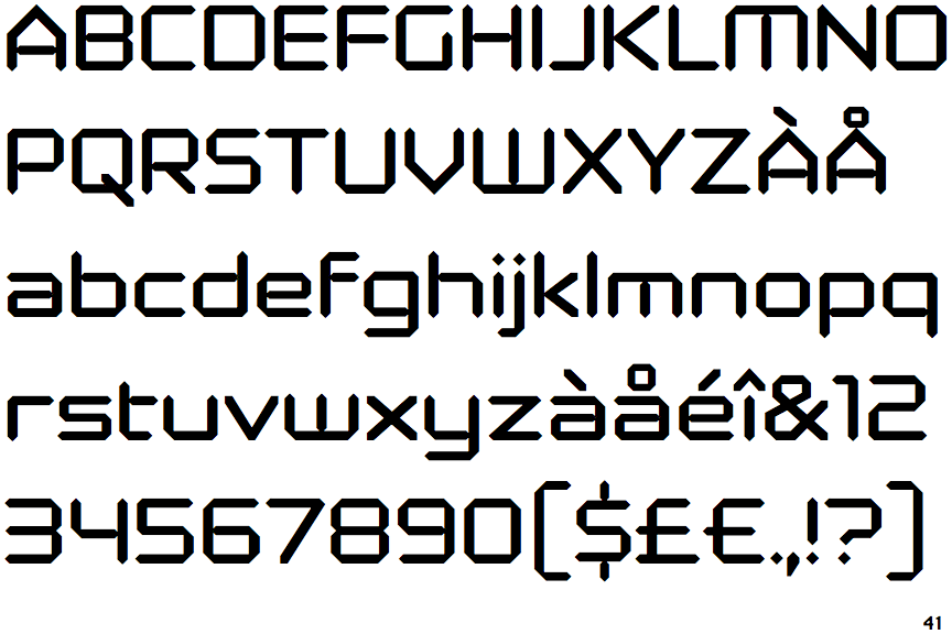 Identifont - Polarized Light