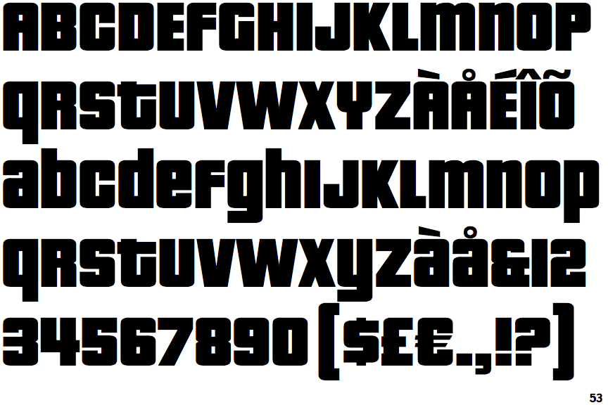 Identifont - Pricedown Black