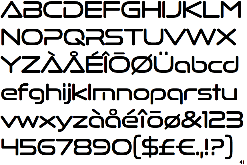 Identifont - Quadrillion Light