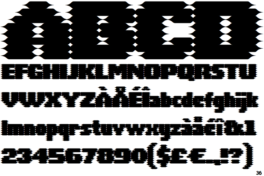 Identifont - Zerbydoo Screen