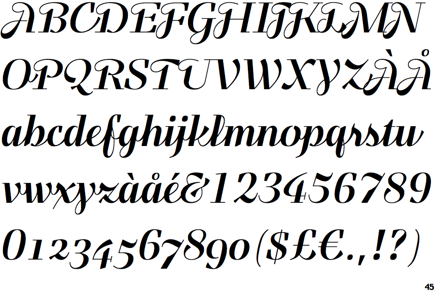 Identifont - Felis Script
