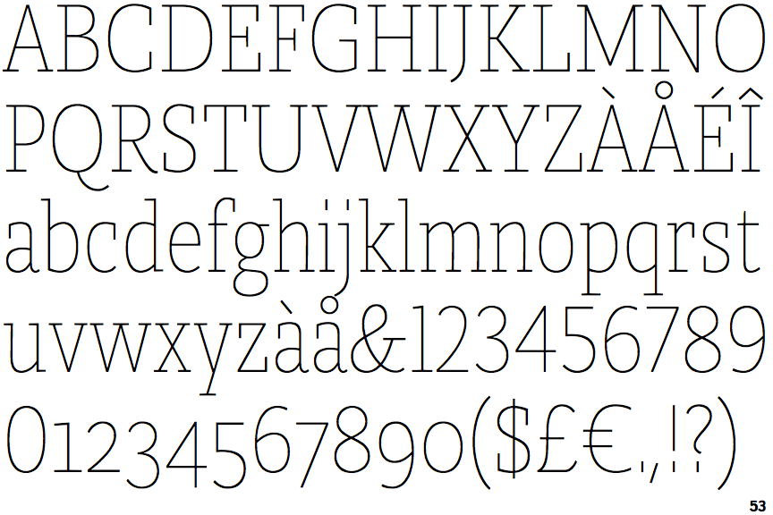 Identifont - Marlene Display Thin Condensed