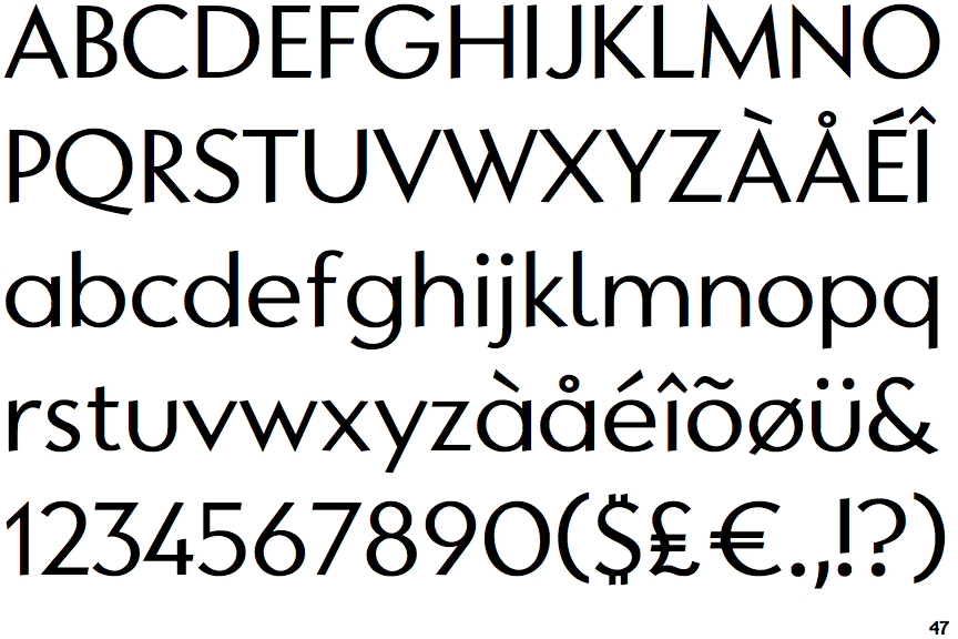 Identifont - Quell Contrast