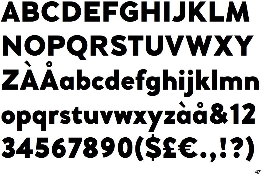 Identifont - Daily Sans Black