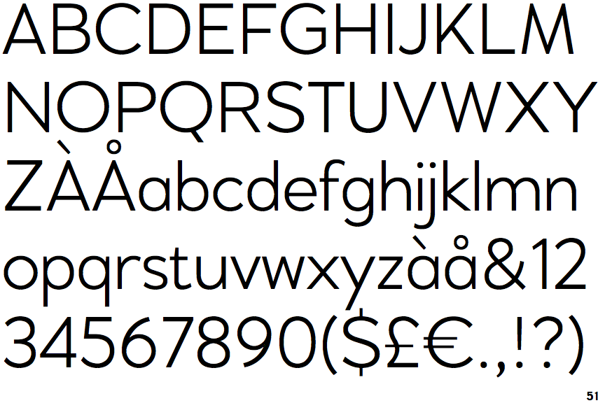 Identifont - Daily Sans Light