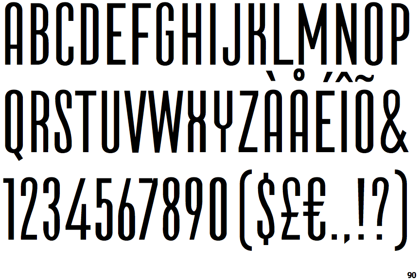 Identifont - Kicktype Extra Light