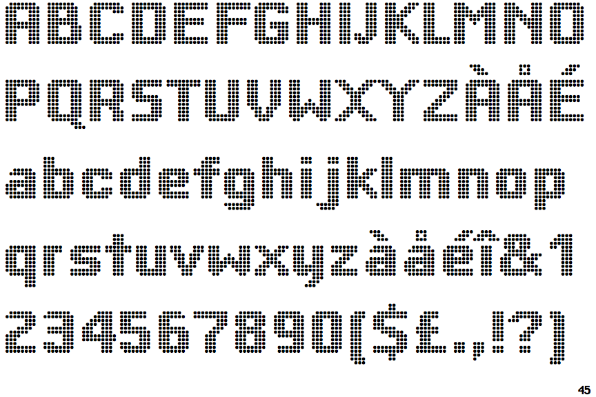 Identifont - Yardmaster (URW)