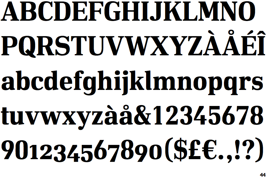 Identifont - DIN Neue Roman Bold
