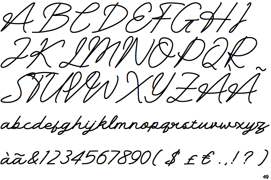 Identifont - Gilson Script