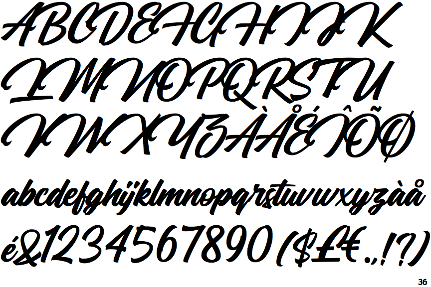 Identifont - Neo Mayhem Script