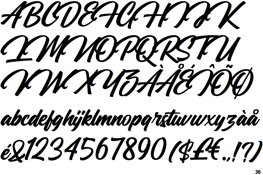 Identifont - Neo Mayhem Script Alternate