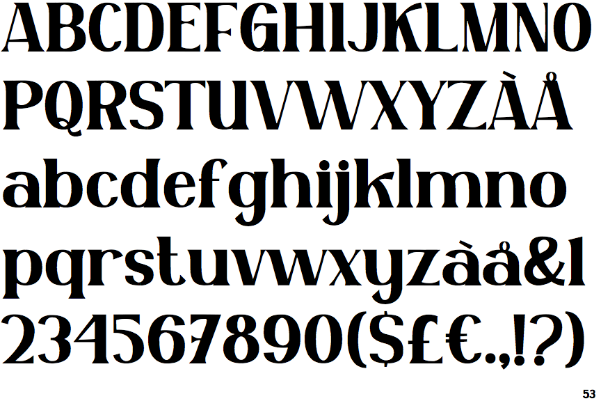 Identifont - Sharp Serif