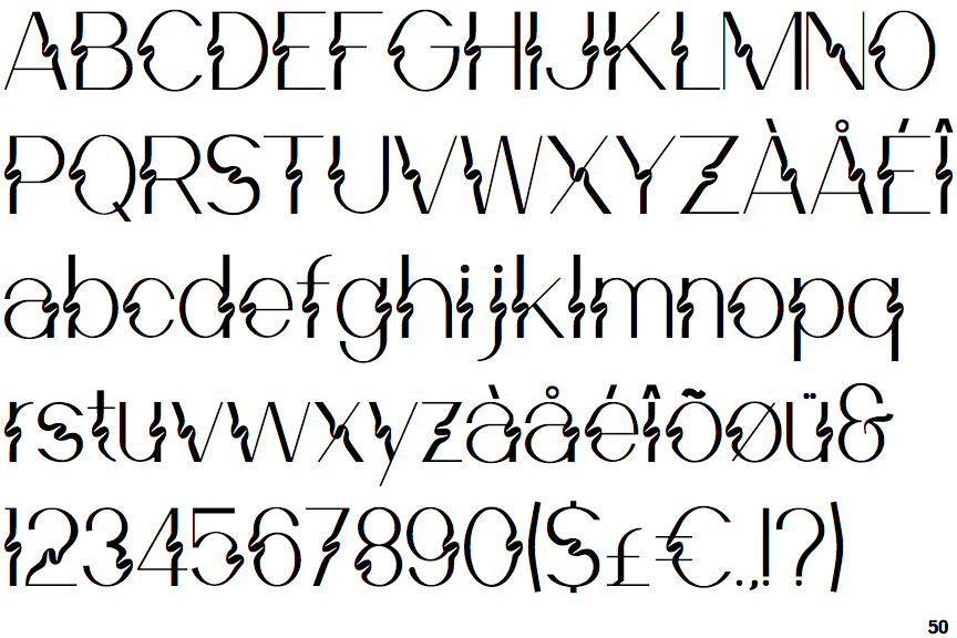 Identifont - Vibes Waves