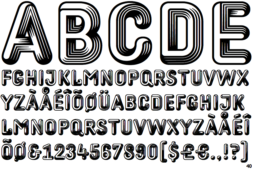 Identifont - Twista Shaded