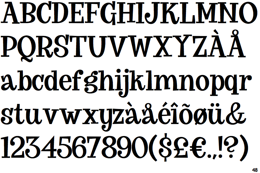 Identifont - Big Tickle