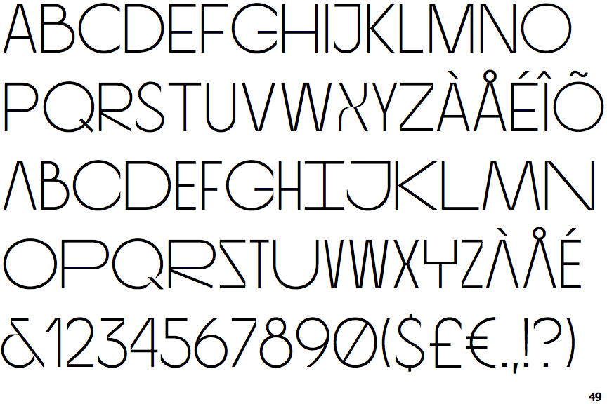 Identifont - Ginsburg Thin