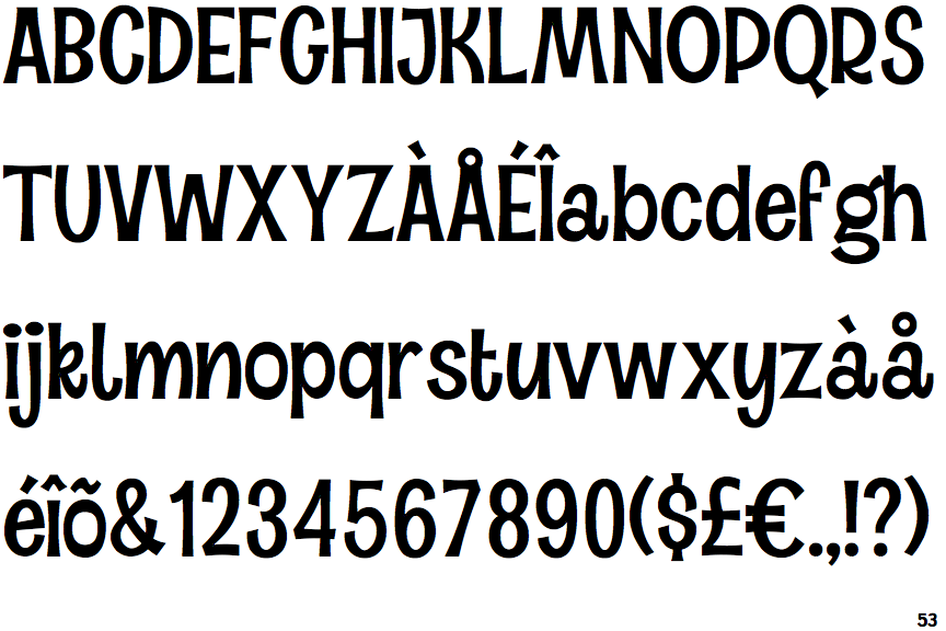 Identifont - Halau Thin