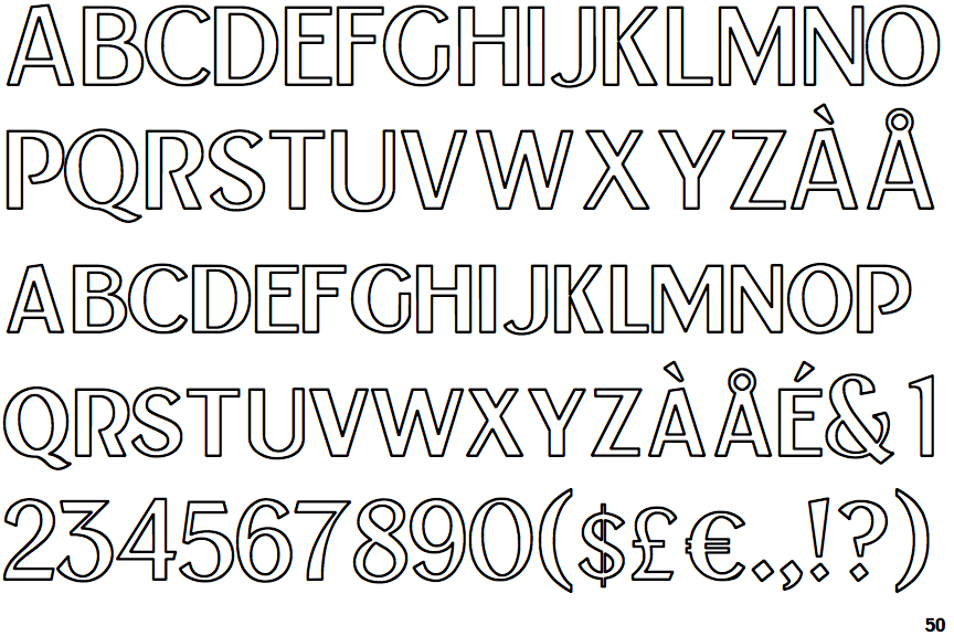 Identifont - Le Bonjour Stroke Light