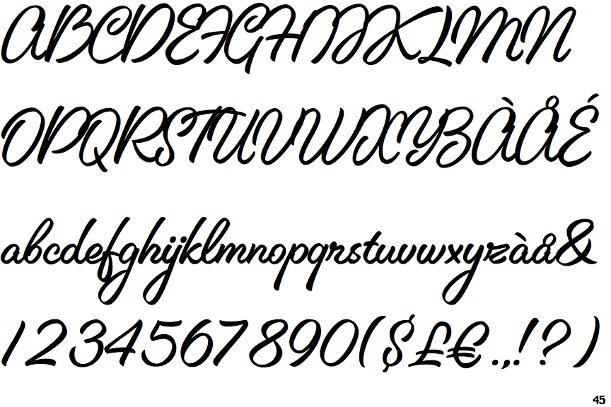 Identifont - London Oatmeal Script