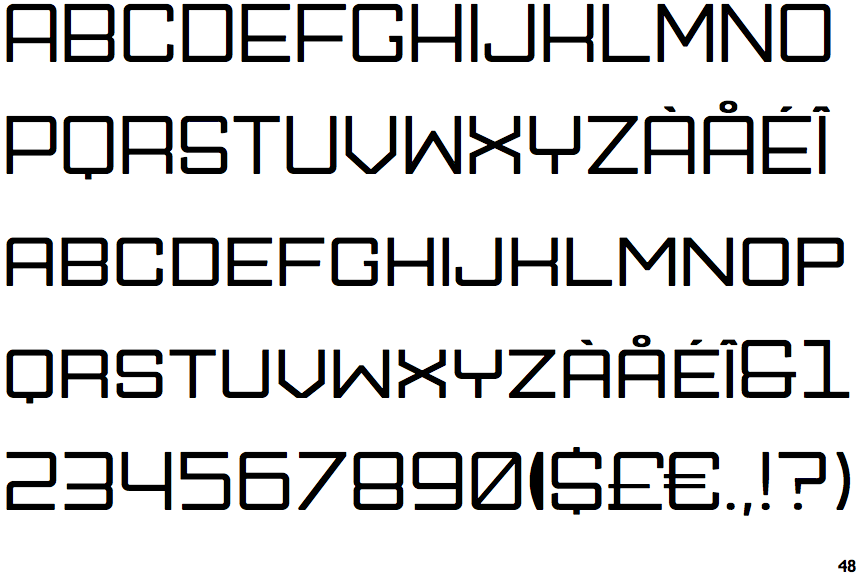 Identifont - Ruby Duo Sans Extra Expanded