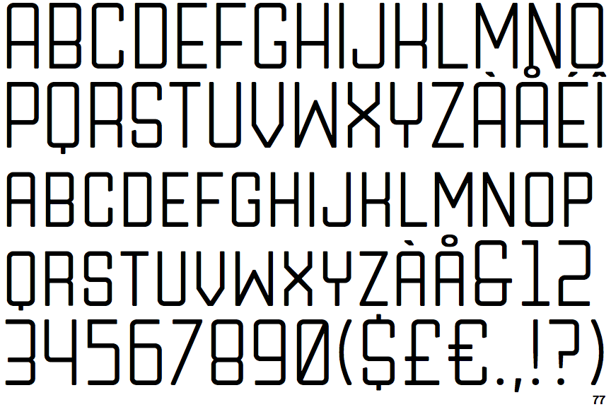 Identifont - Ruby Duo Sans Semi Condensed Light