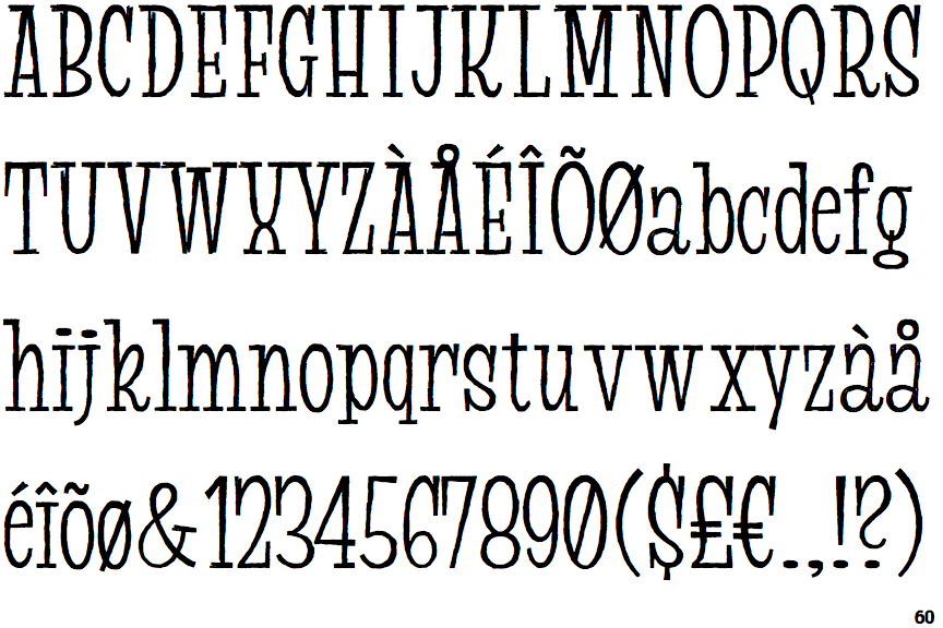 Identifont - Suffer Rough