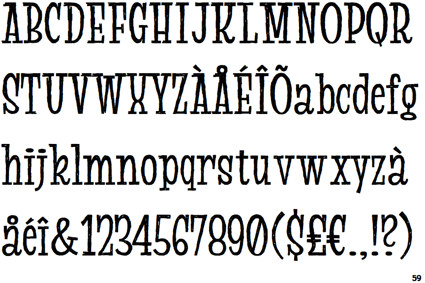 Identifont - Suffer Scratch Bold