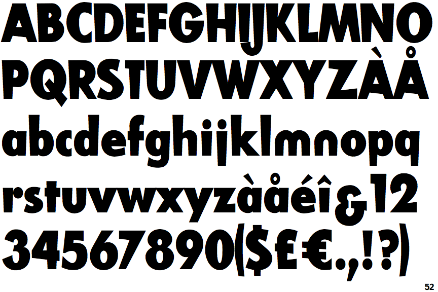 Identifont - Blitz Condensed Extra Bold