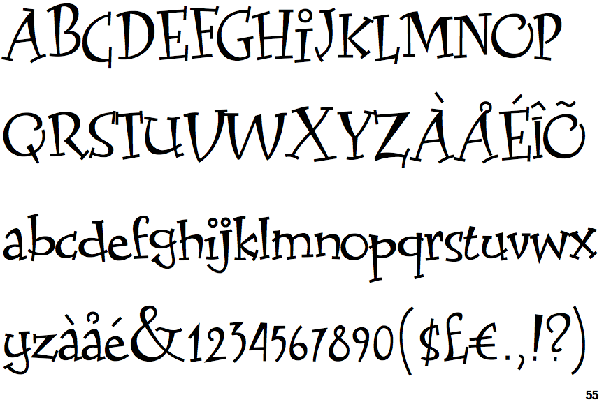 Identifont - Suzie Q