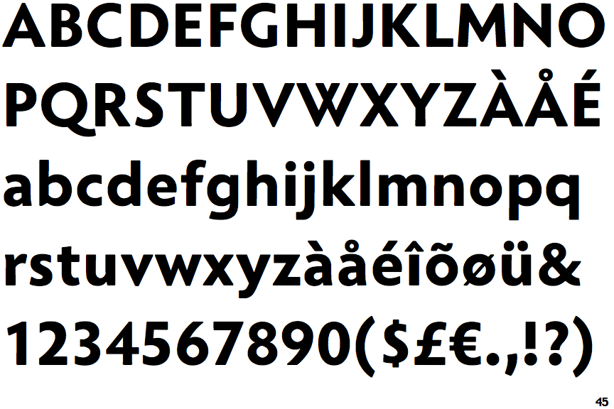 Identifont - Entendre Display Bold