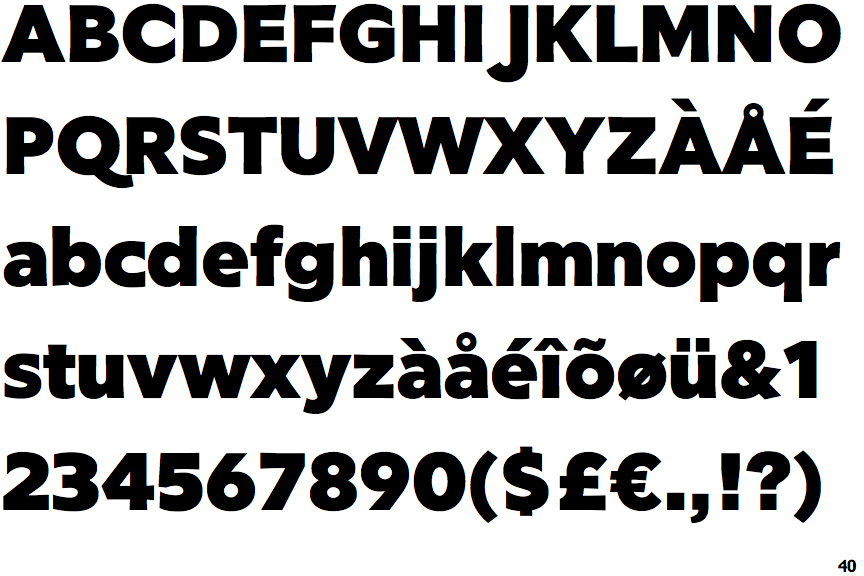 Identifont - Glot Black