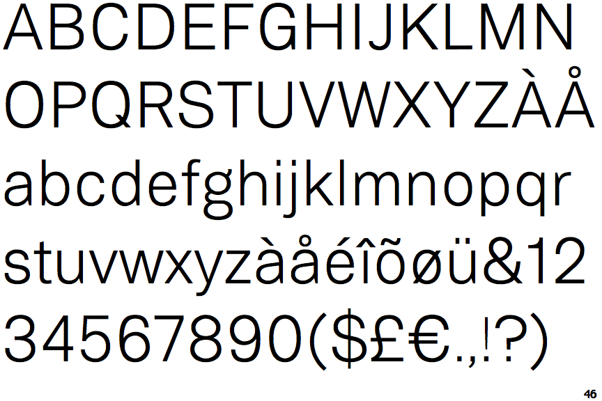 Identifont - Vaud Pro Thin