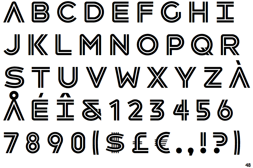 Identifont - Havelock Inline