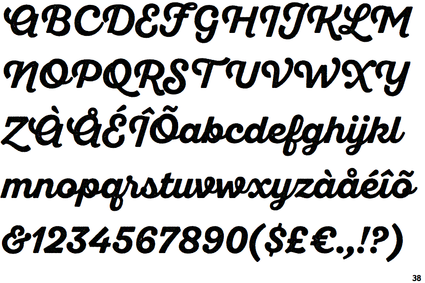 Identifont - Sant'Elia Rough Bold