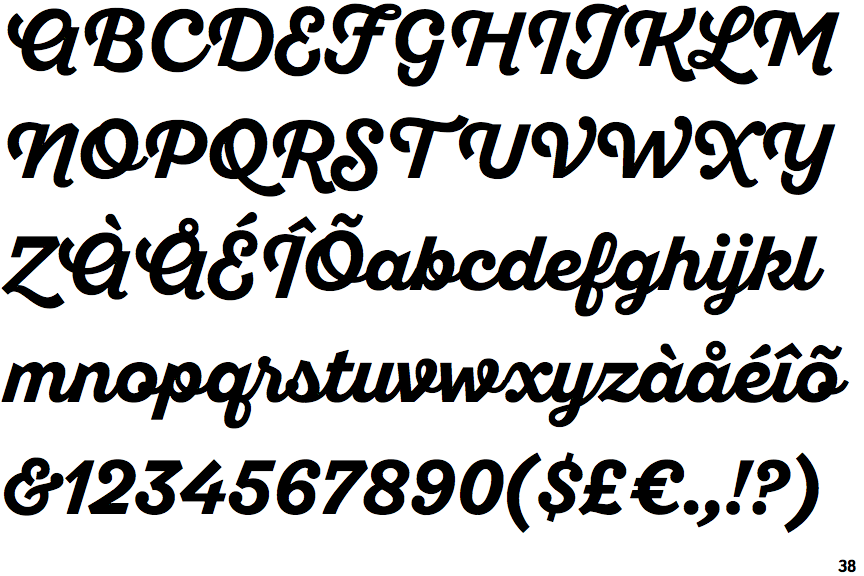 Identifont - Sant'Elia Script Alternate Bold