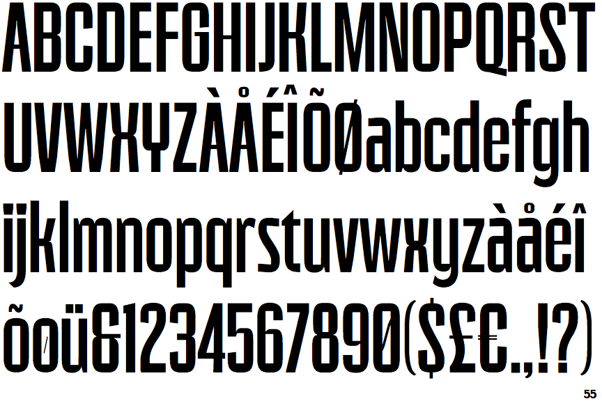 Identifont - YWFT Control