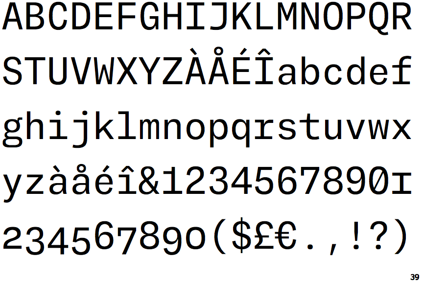 Identifont - YWFT Cursor Mono