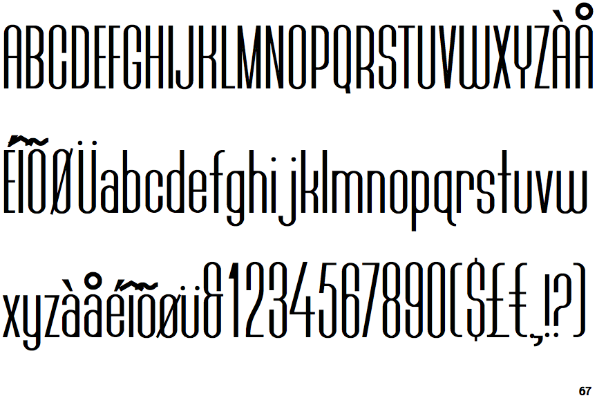 Identifont - YWFT Fluctuant Light Small