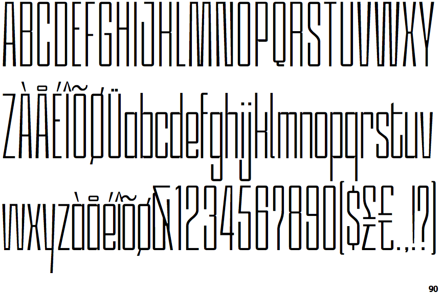 Identifont - YWFT Morchin Thin