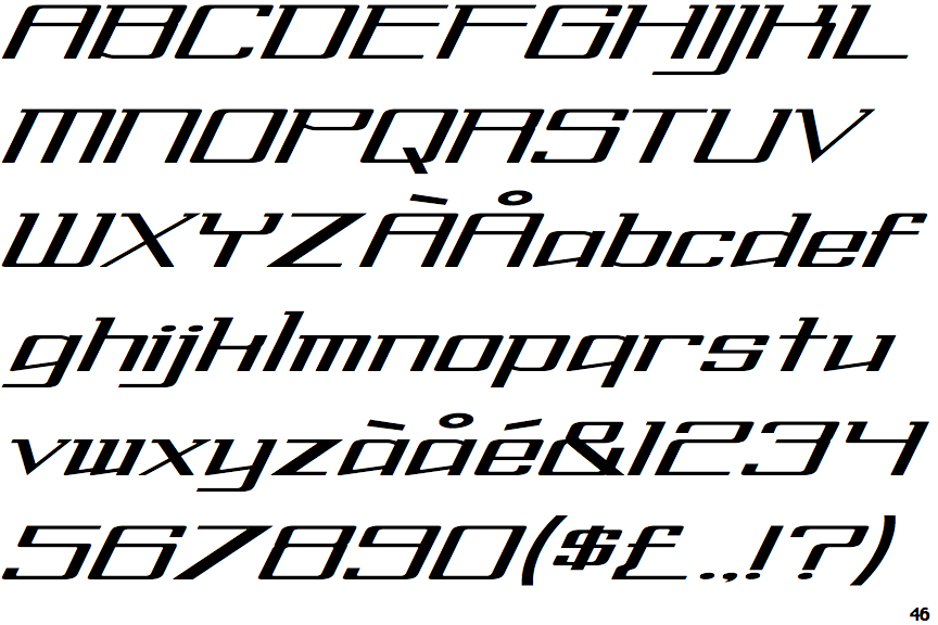 Identifont - Lightspeed