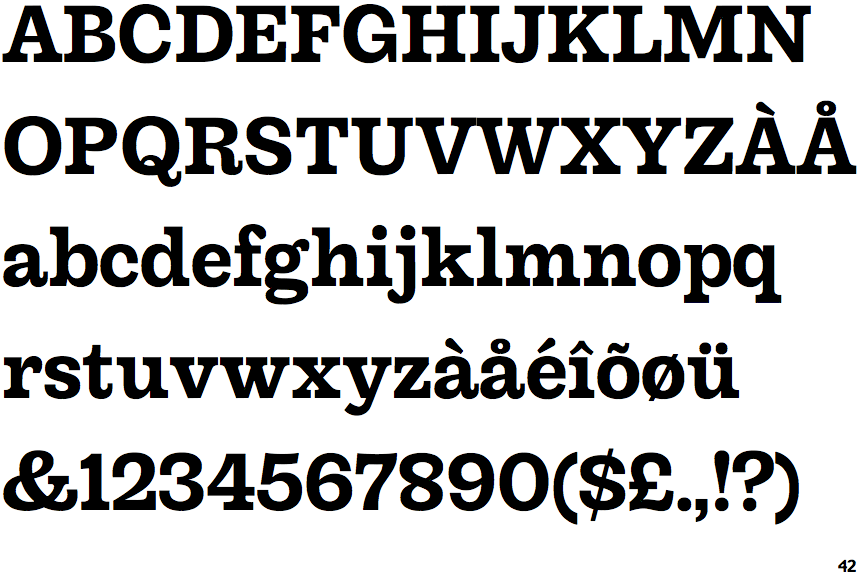 Identifont - Barnum Bold