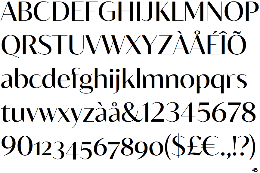 Identifont - Blacker Sans Display