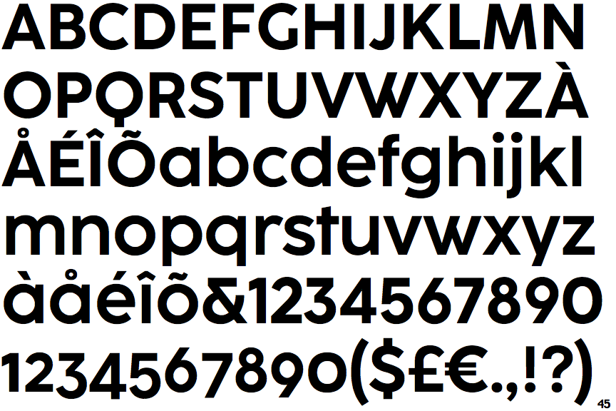 Identifont - Coco Sharp XL Bold